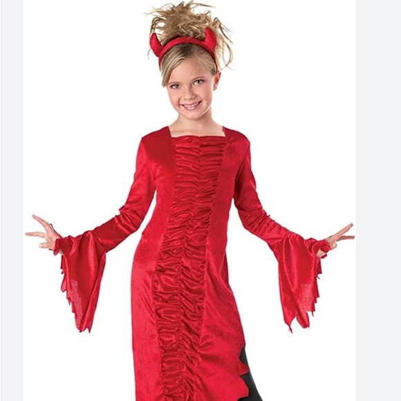 Costumes | Inpackage Delightfully Devilish Girls Devilhalloween Costume ...